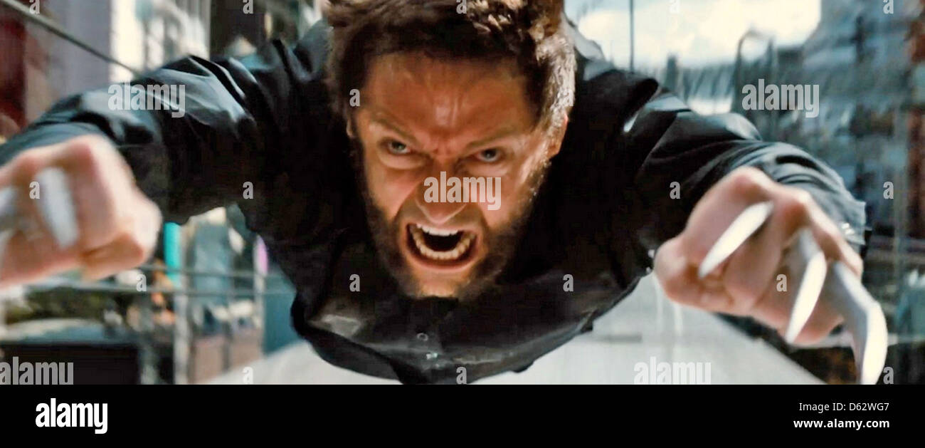 THE WOLVERINE 2012 20th Century Fox film with Hugh Jackman Stock Photo ...