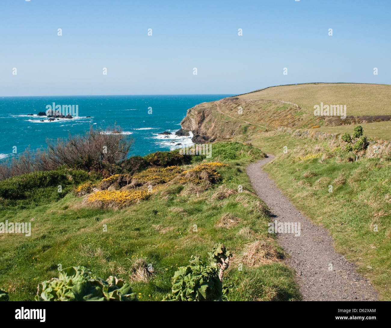 Coastal path lizard peninsula hi-res stock photography and images - Alamy