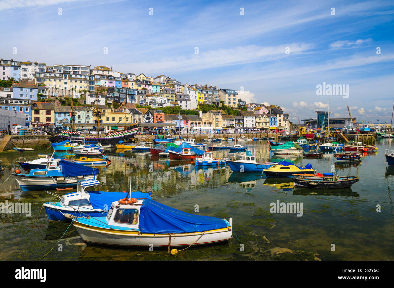 Brixham harbour and boats hi-res stock photography and images - Alamy