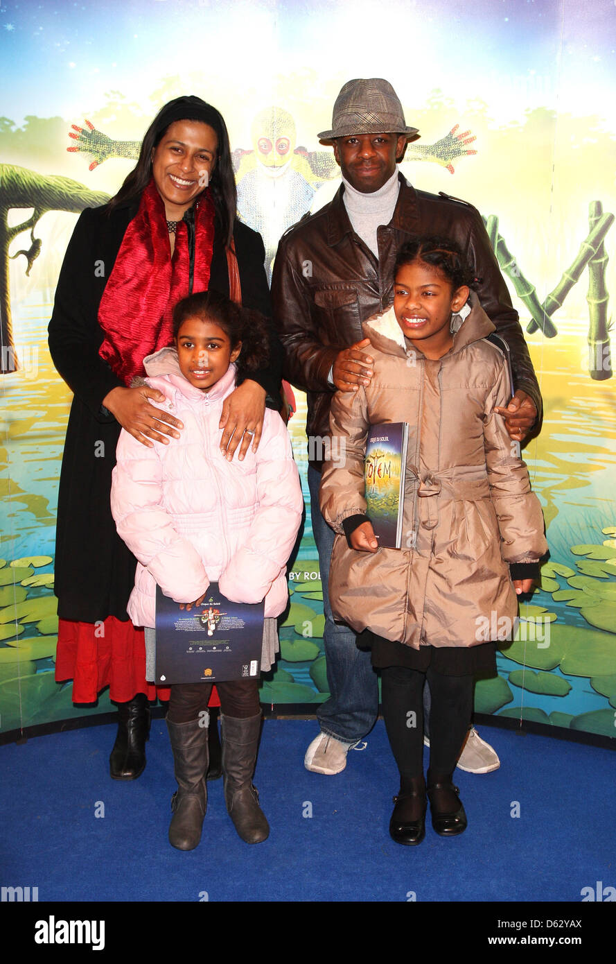 Adrian lester wife family cirque du soleil hi-res stock photography and ...