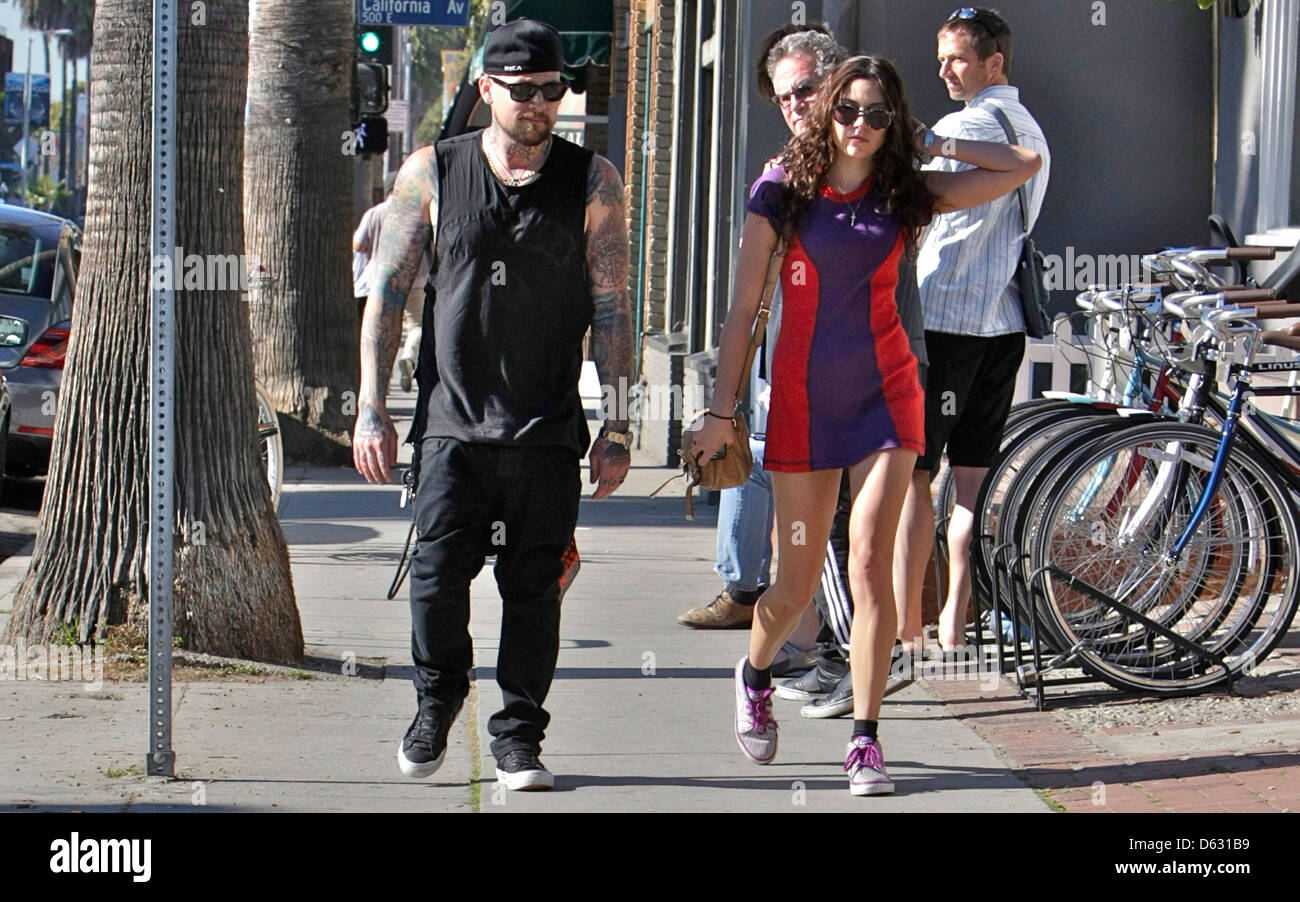 Benji Madden and girlfriend Eliza Doolittle heading to lunch at Gjelina ...