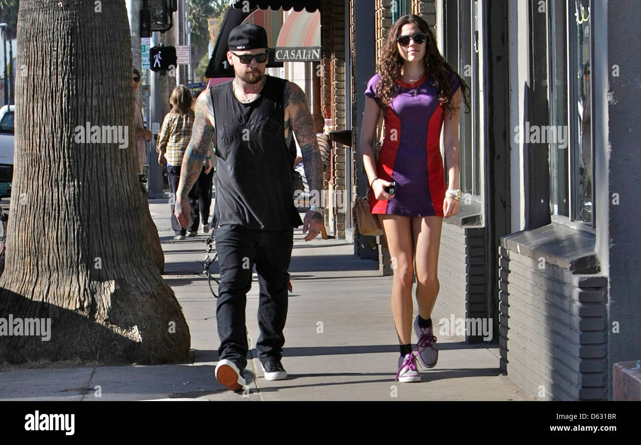 Benji Madden and girlfriend Eliza Doolittle heading to lunch at Gjelina ...