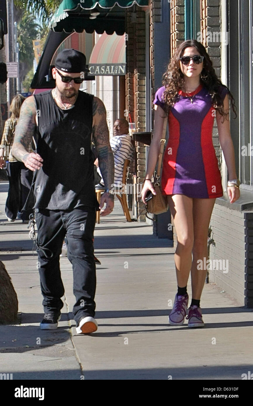 Benji Madden and girlfriend Eliza Doolittle heading to lunch at Gjelina ...