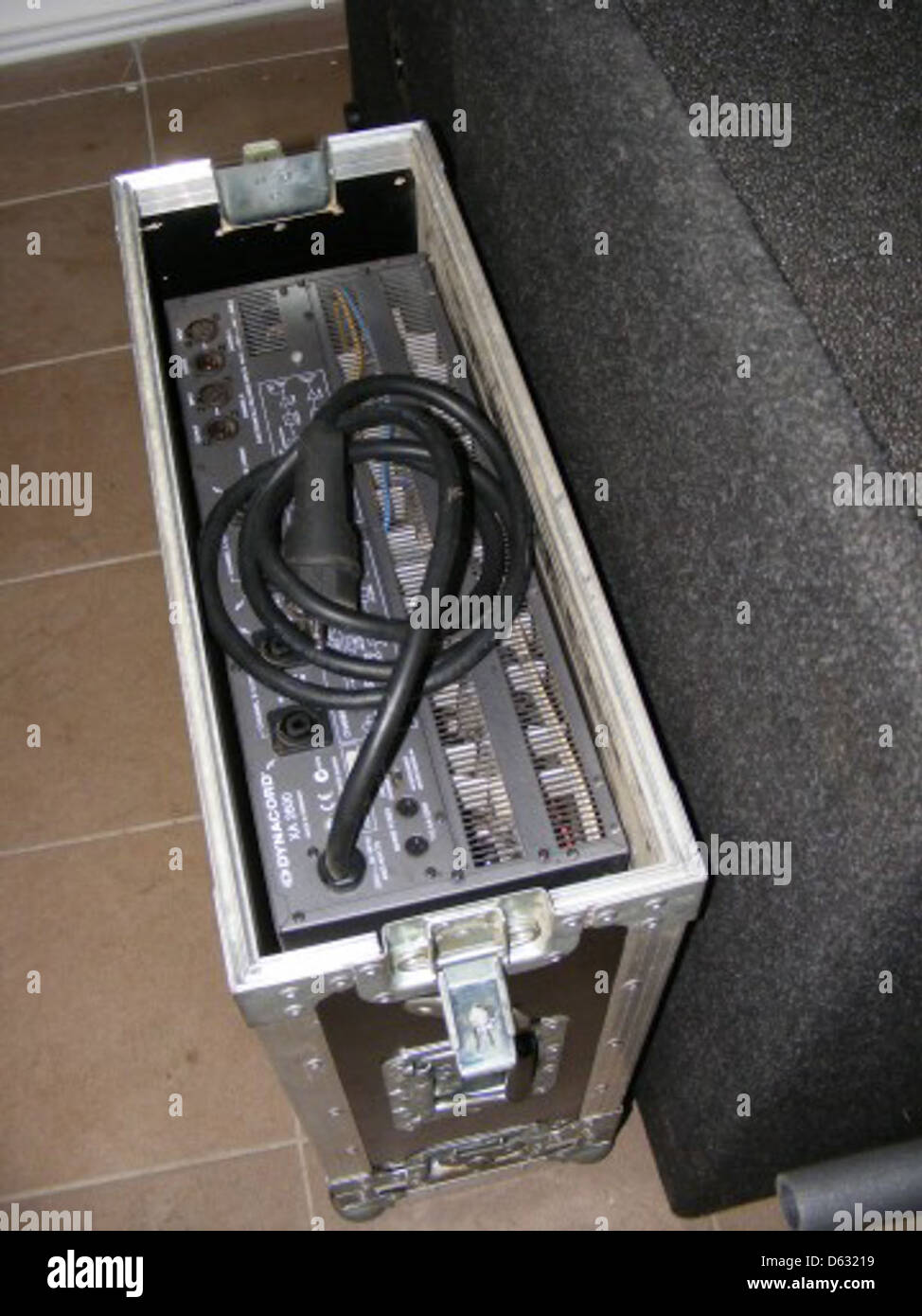 A Dynacord XA-2600 professional audio amplifier, used for high-quality ...