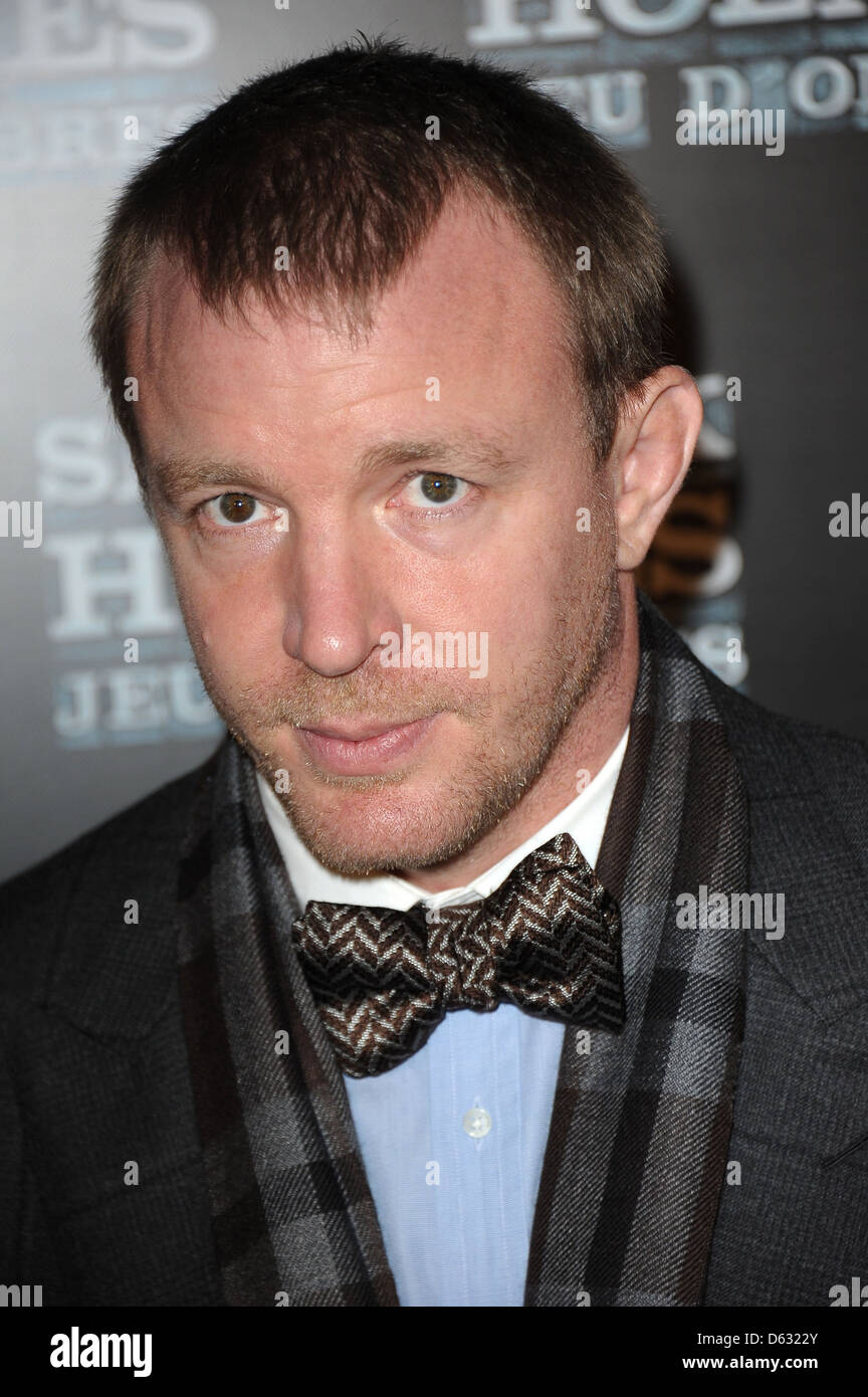 Guy Ritchie French Premiere of 'Sherlock Holmes: A Game of Shadows' at ...