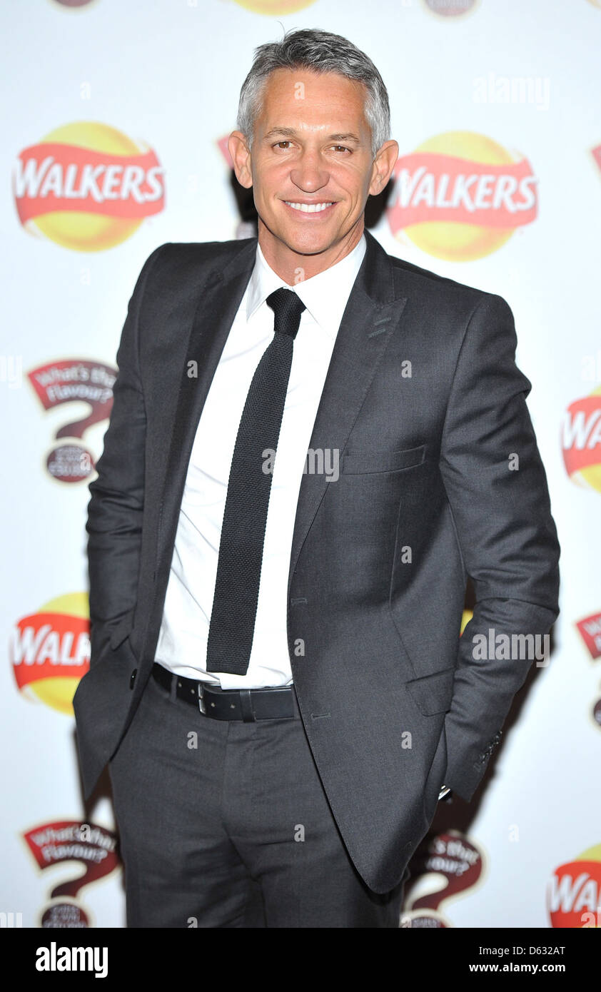 Gary Lineker Walkers 'What's That Flavour' - launch party held at ...