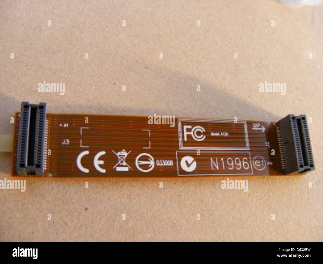 This image shows CrossFire cables used in multi-GPU setups in computers ...