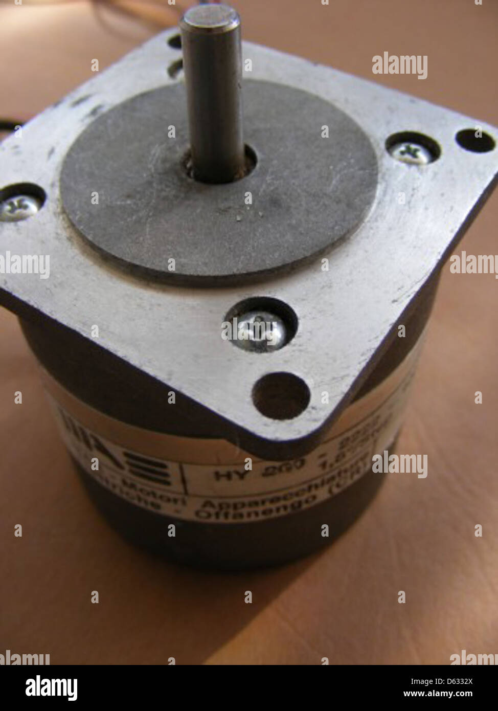 An image of a MAE-HY stepper motor, typically used in drive ...