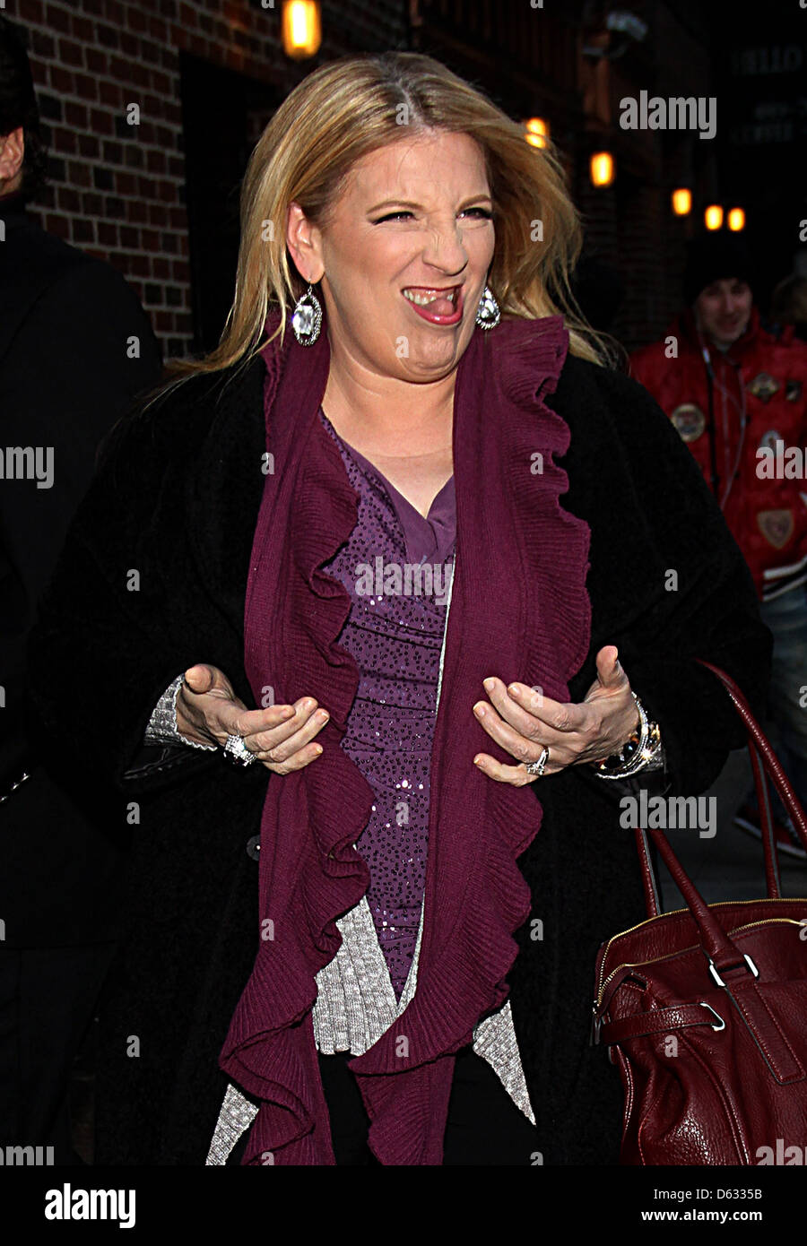 Lisa Lampanelli 'The Late Show with David Letterman' at the Ed Sullivan ...