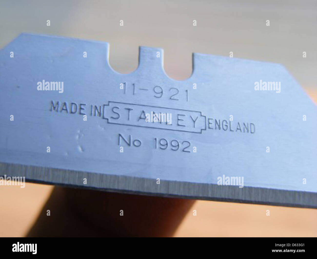 Stanley knife blades, used for cutting and precision work in various ...