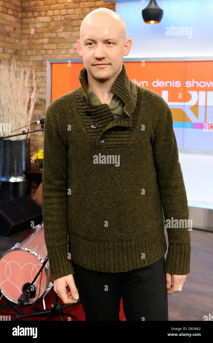 Isaac Slade The Fray appears on The Marilyn Denis show promoting their ...