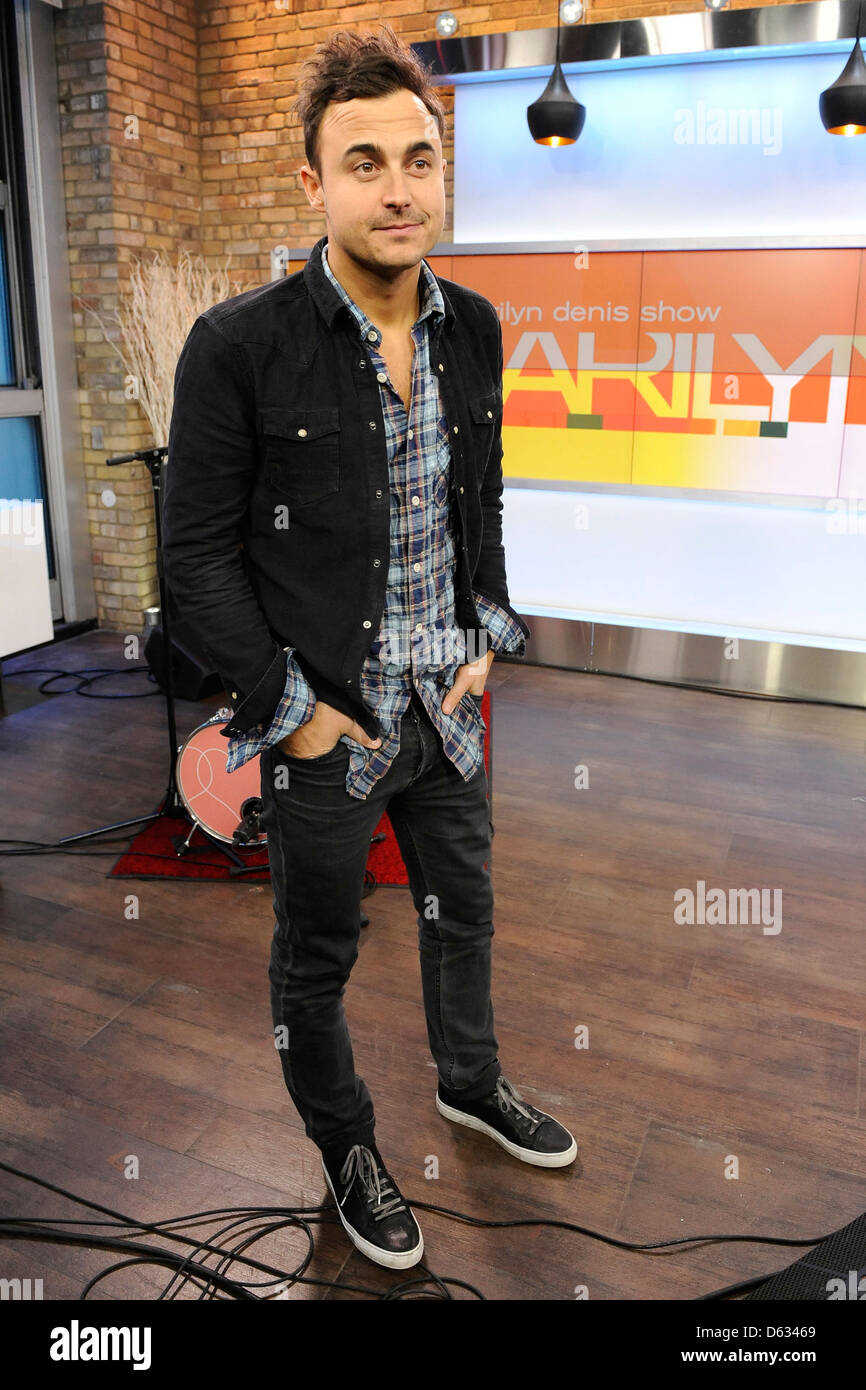 Joe King The Fray appears on The Marilyn Denis show promoting their ...