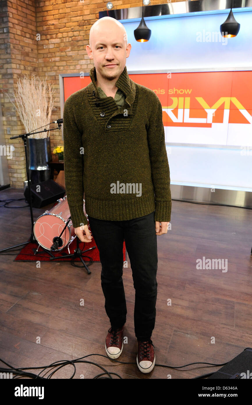 Isaac Slade The Fray appears on The Marilyn Denis show promoting their ...