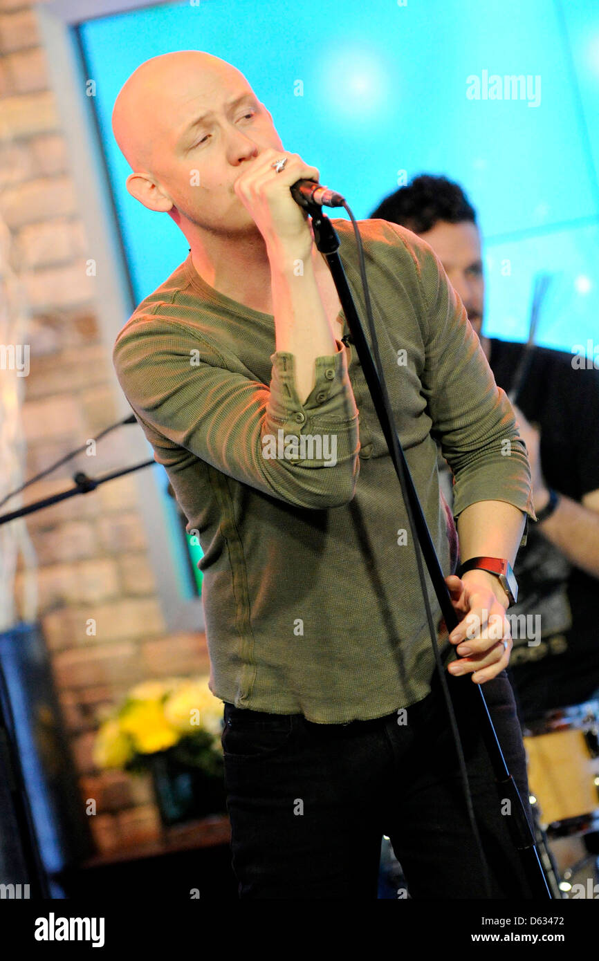 Isaac Slade The Fray appears on The Marilyn Denis show promoting their ...