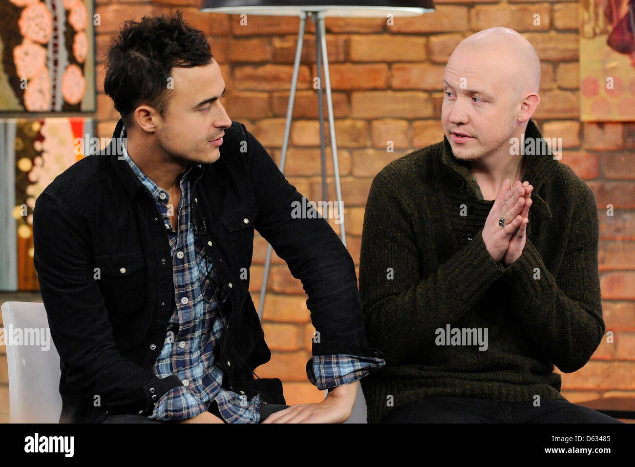 Joe King and Isaac Slade The Fray appears on The Marilyn Denis show ...