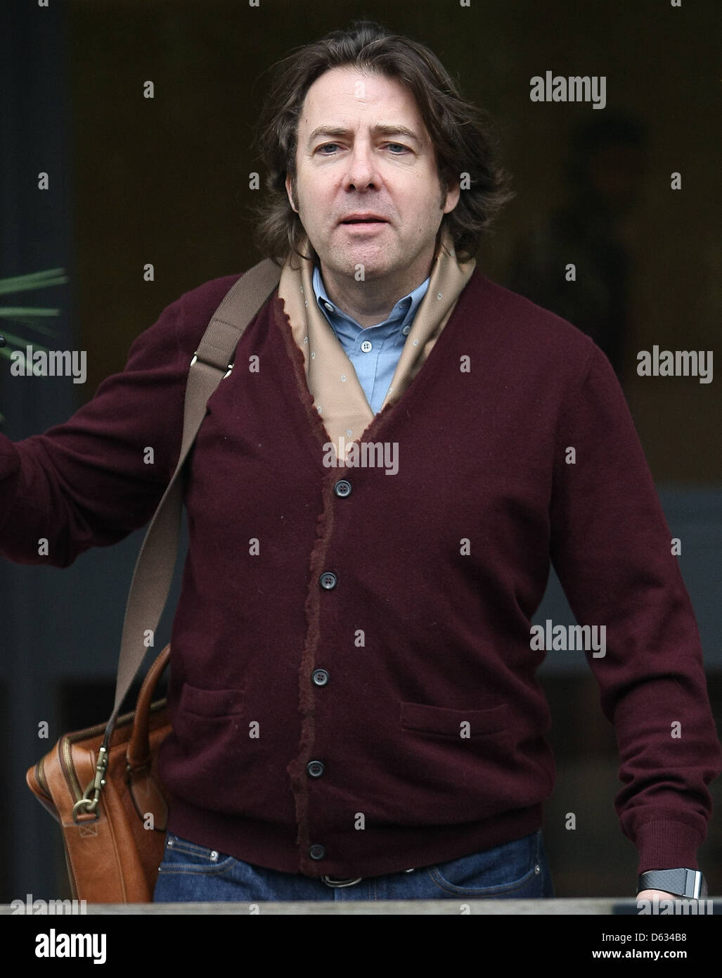 Jonathan Ross Celebrities outside the ITV studios London, England Stock ...