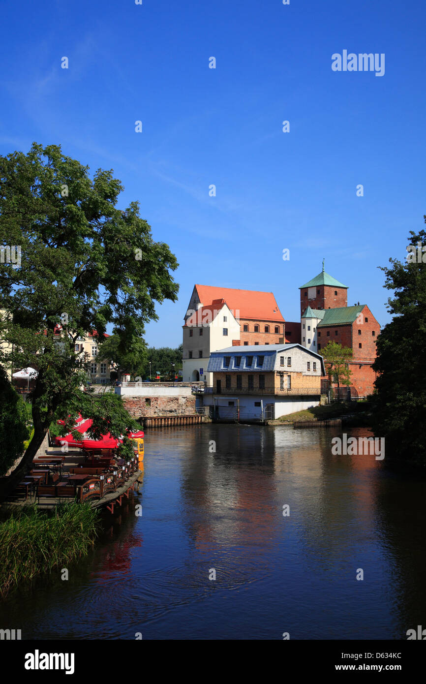 Darlowo (Ruegenwalde), castle, baltic sea, Pomerania, Poland Stock ...
