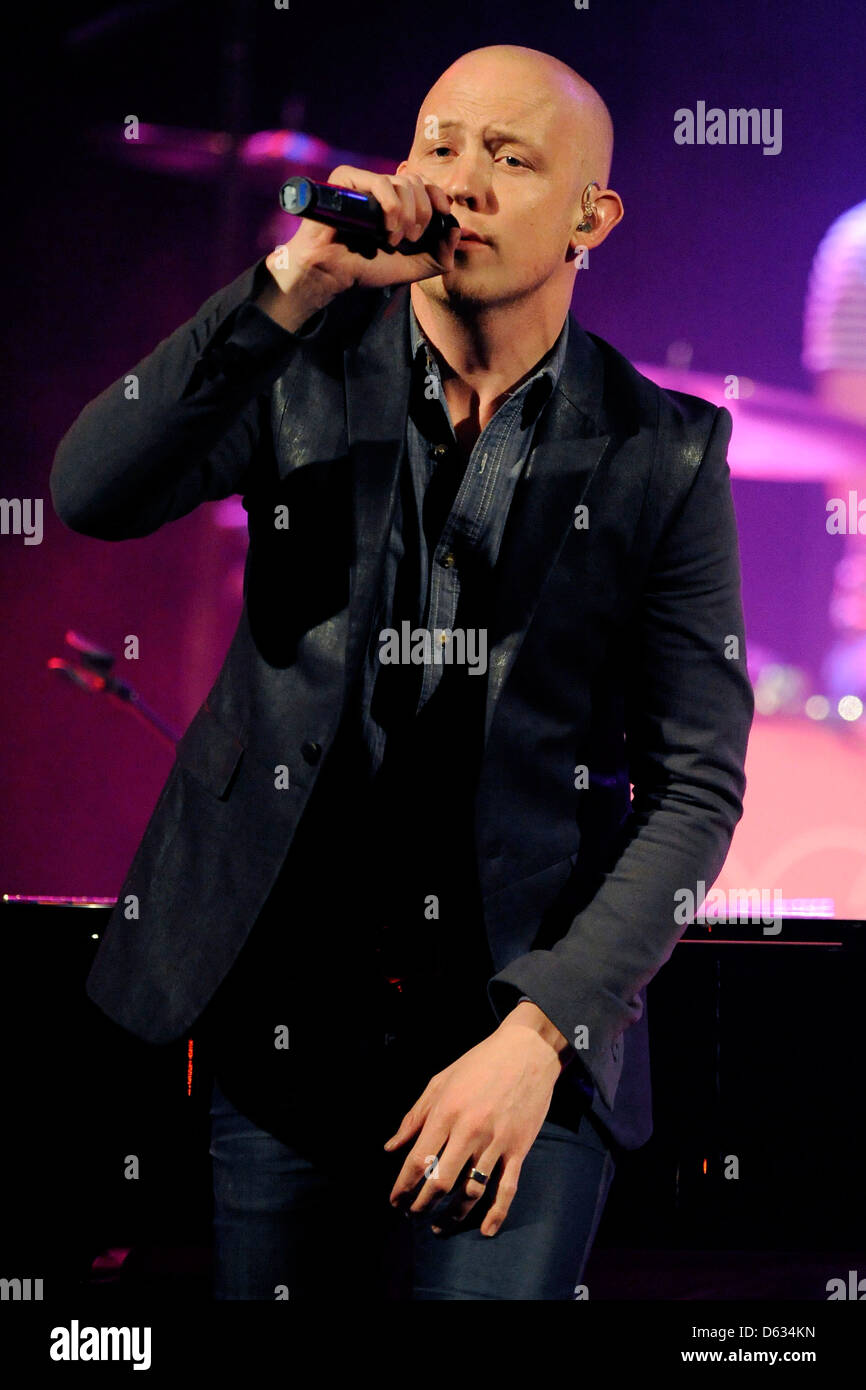Isaac Slade The Fray performs at The Opera House Toronto, Canada - 17. ...