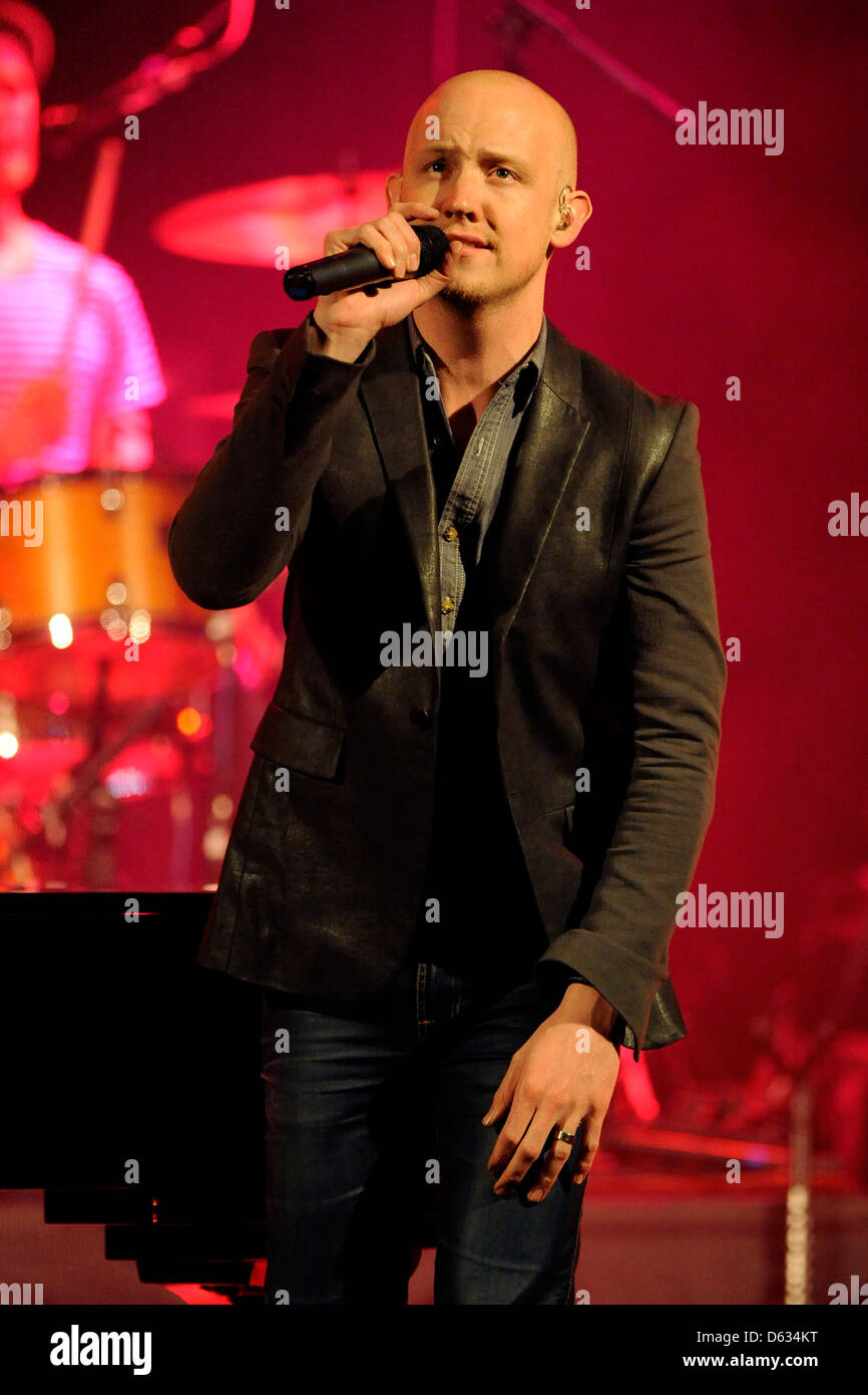 Isaac Slade The Fray performs at The Opera House Toronto, Canada Stock ...