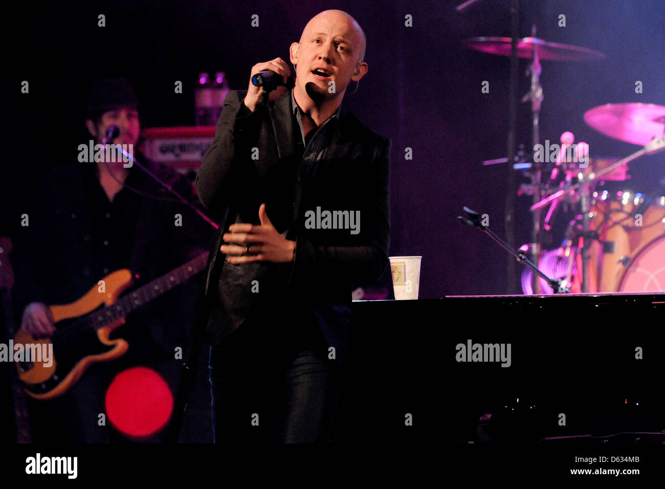 Isaac Slade The Fray performs at The Opera House Toronto, Canada - 17. ...