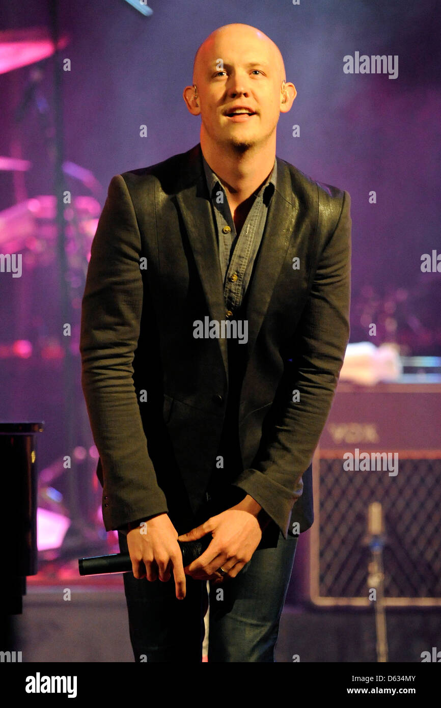 Isaac Slade The Fray performs at The Opera House Toronto, Canada - 17. ...