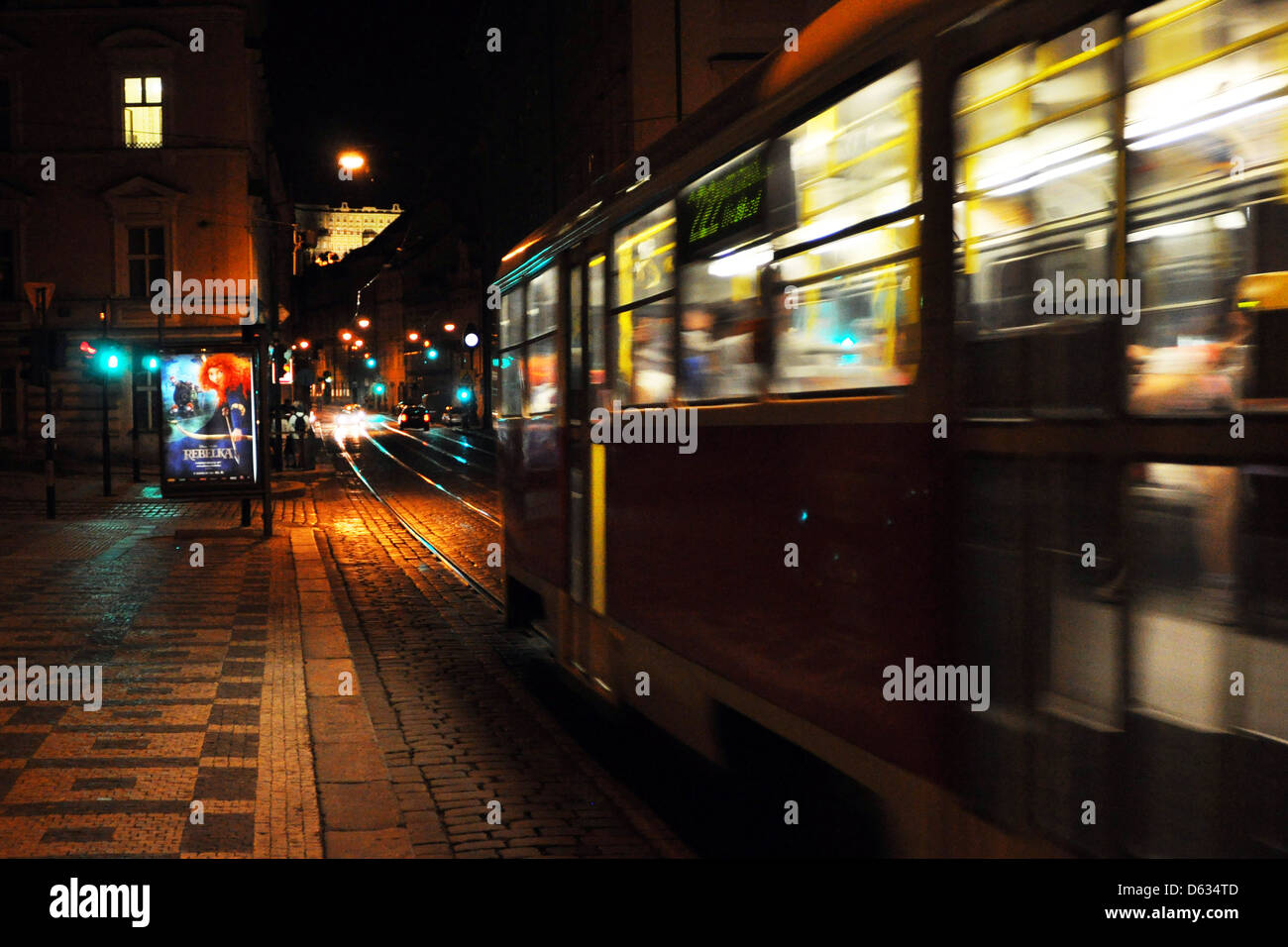Prague Tram High Resolution Stock Photography and Images - Alamy