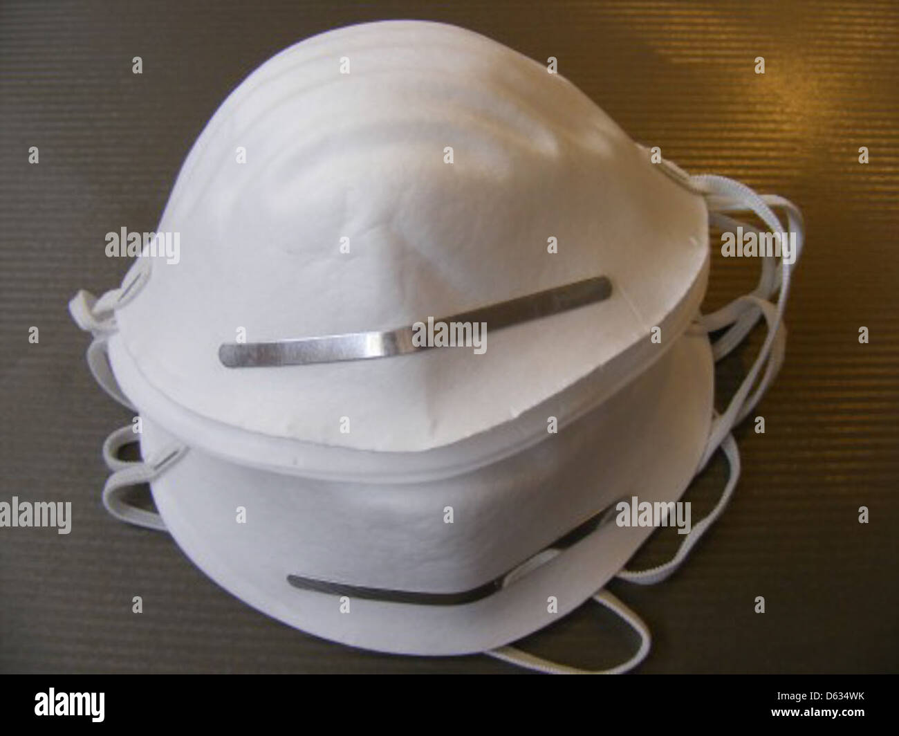 This image features a dust mask cone, commonly used in industrial and ...
