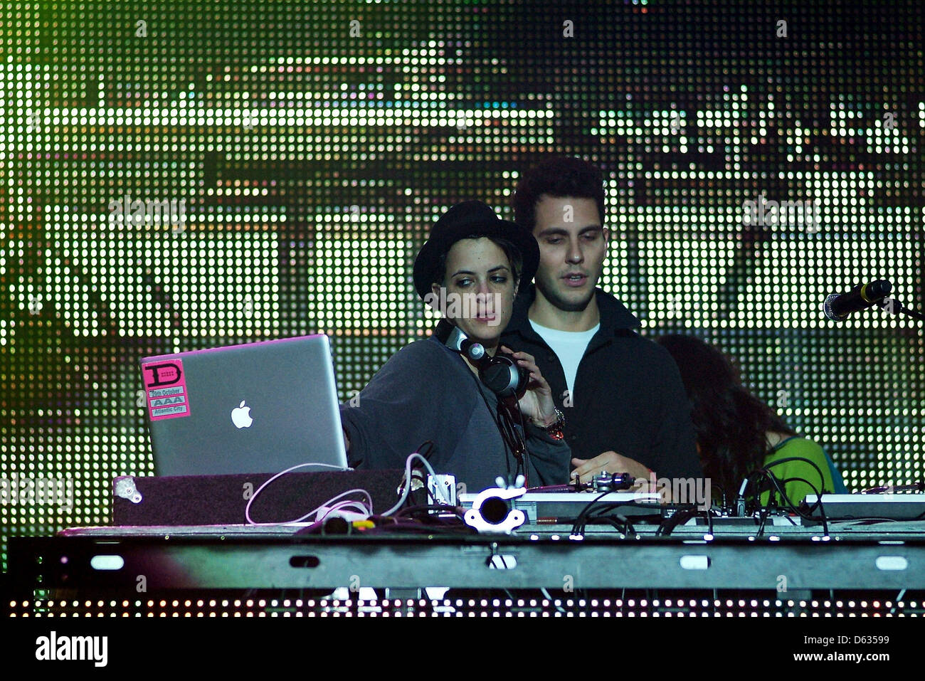 Samantha Ronson performs as a DJ at the Second Annual Orange Drive ...