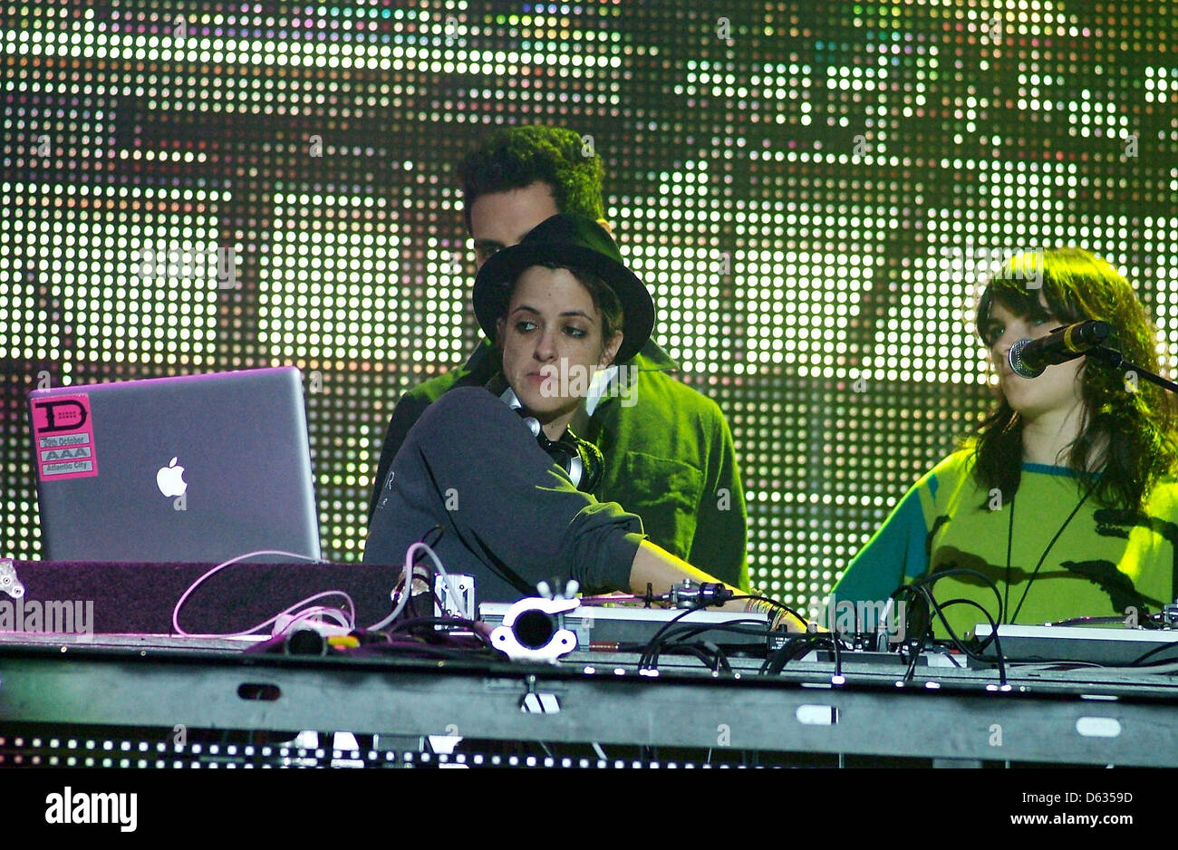 Samantha Ronson performs as a DJ at the Second Annual Orange Drive ...