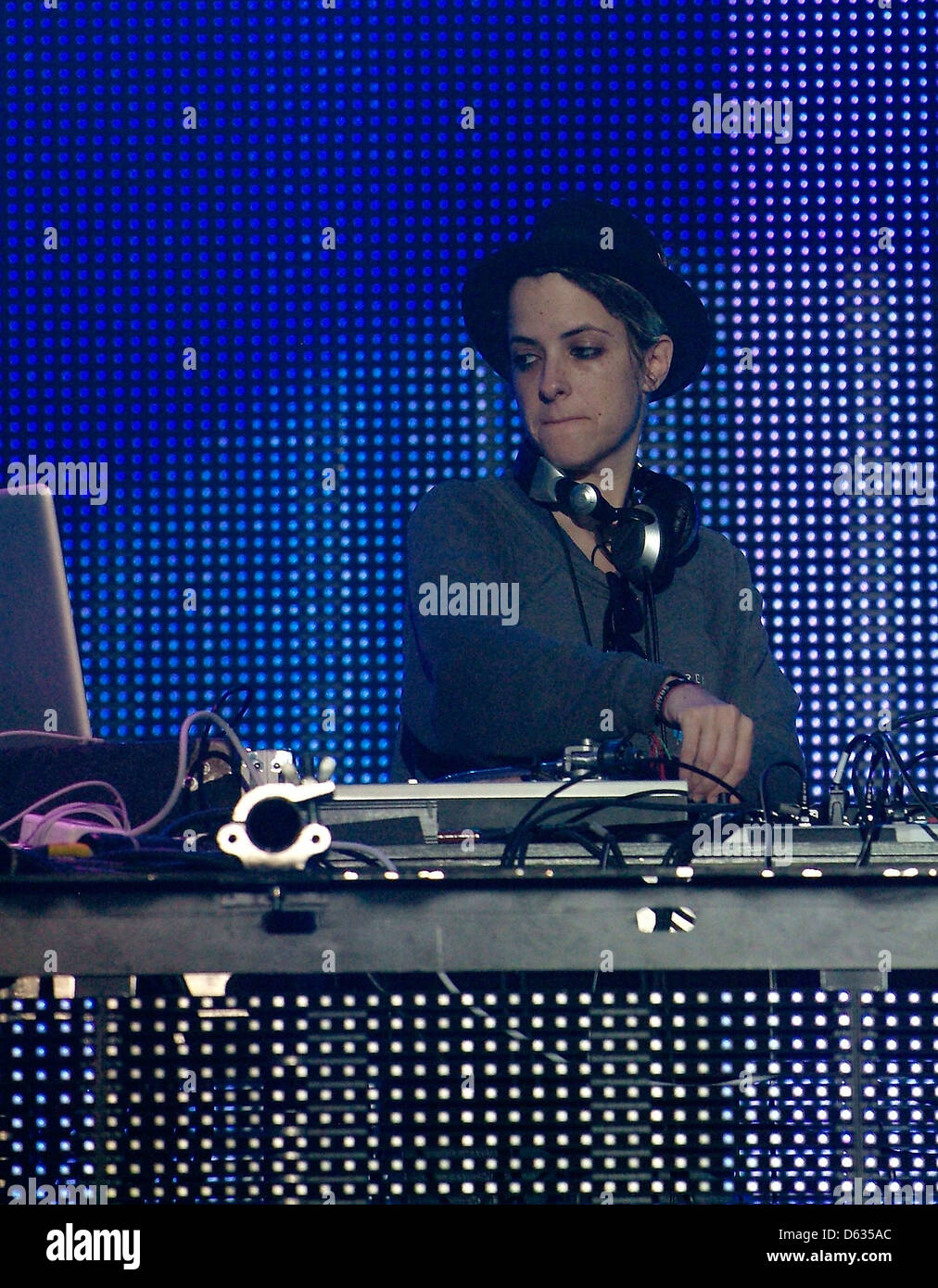 Samantha Ronson performs as a DJ at the Second Annual Orange Drive ...