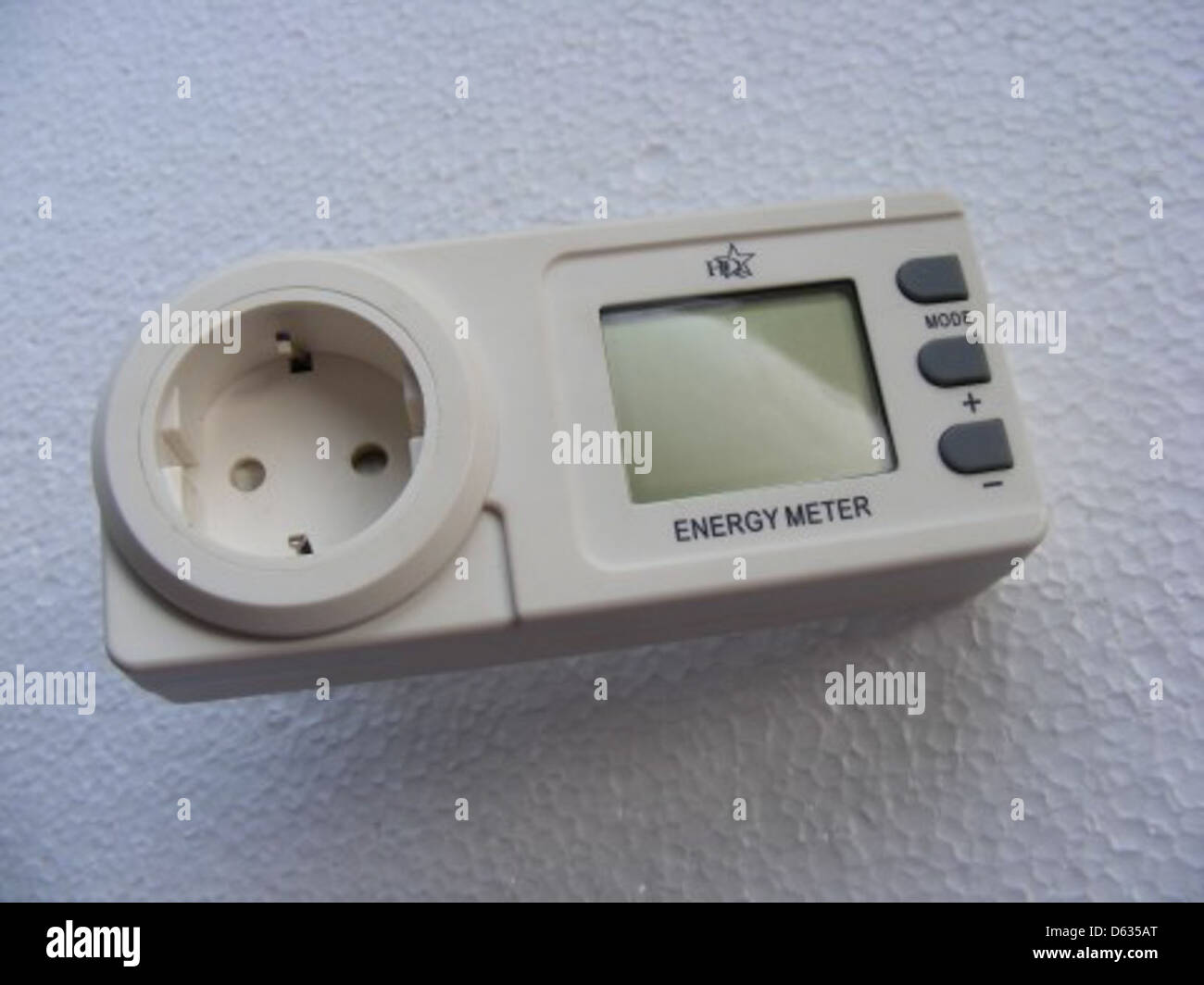 A power meter designed to measure electricity usage in industrial ...
