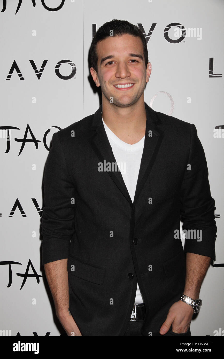 Mark Ballas New Year's Eve Party at Tao Night Club at the Venetian ...