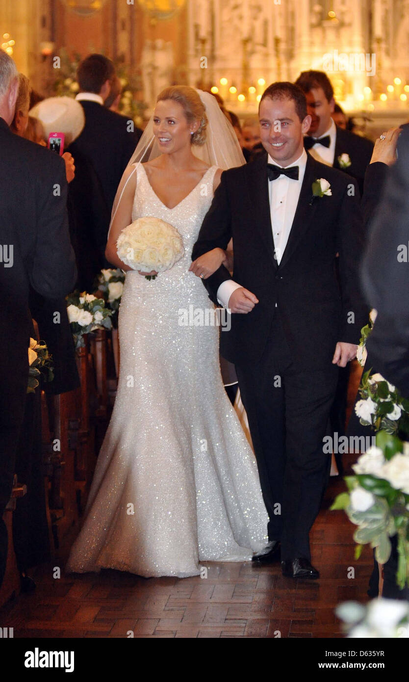 Irish Equestrian Cian O'Connor is married to Ruth Maybin at Clongowes ...