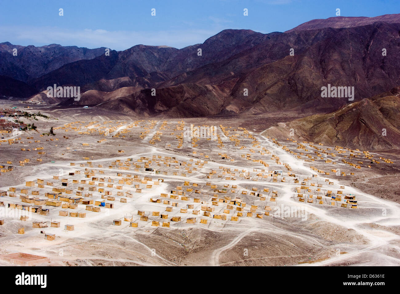 makeshift housing, Unesco World Heritage Site, Peru, South America ...