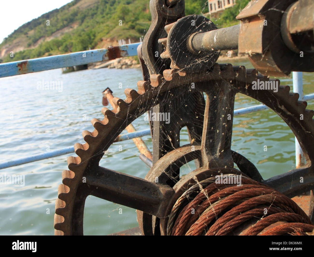 This image features old, rusty metal objects, showcasing the effects of ...