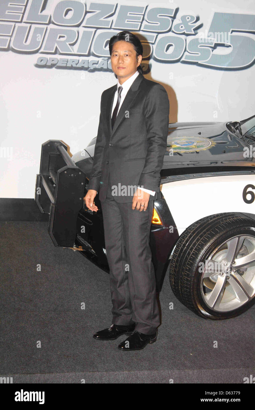 Sung Kang 'Fast and Furious Five' Brazilian Premiere Rio De Janeiro ...