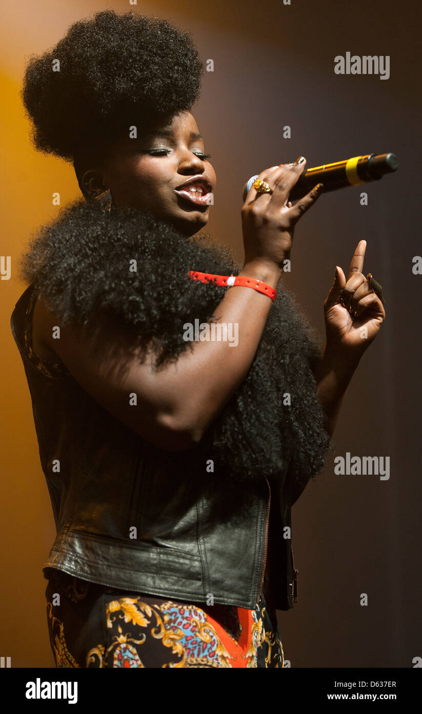 Misha B performs live at Koko London, England - 21.12.11 Stock Photo ...