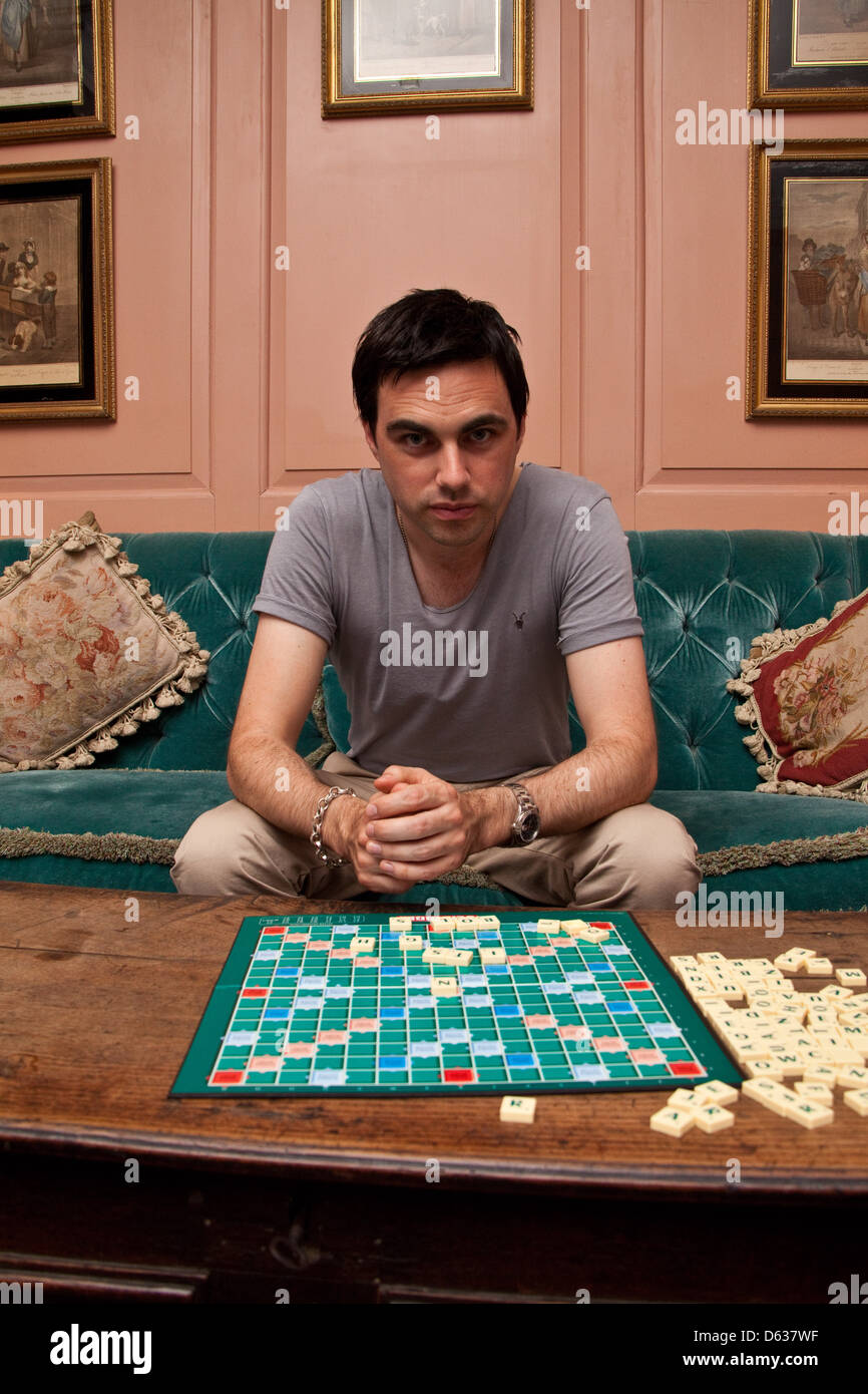 Richard Archer lead singer of English band Hard -Fi photographed in ...