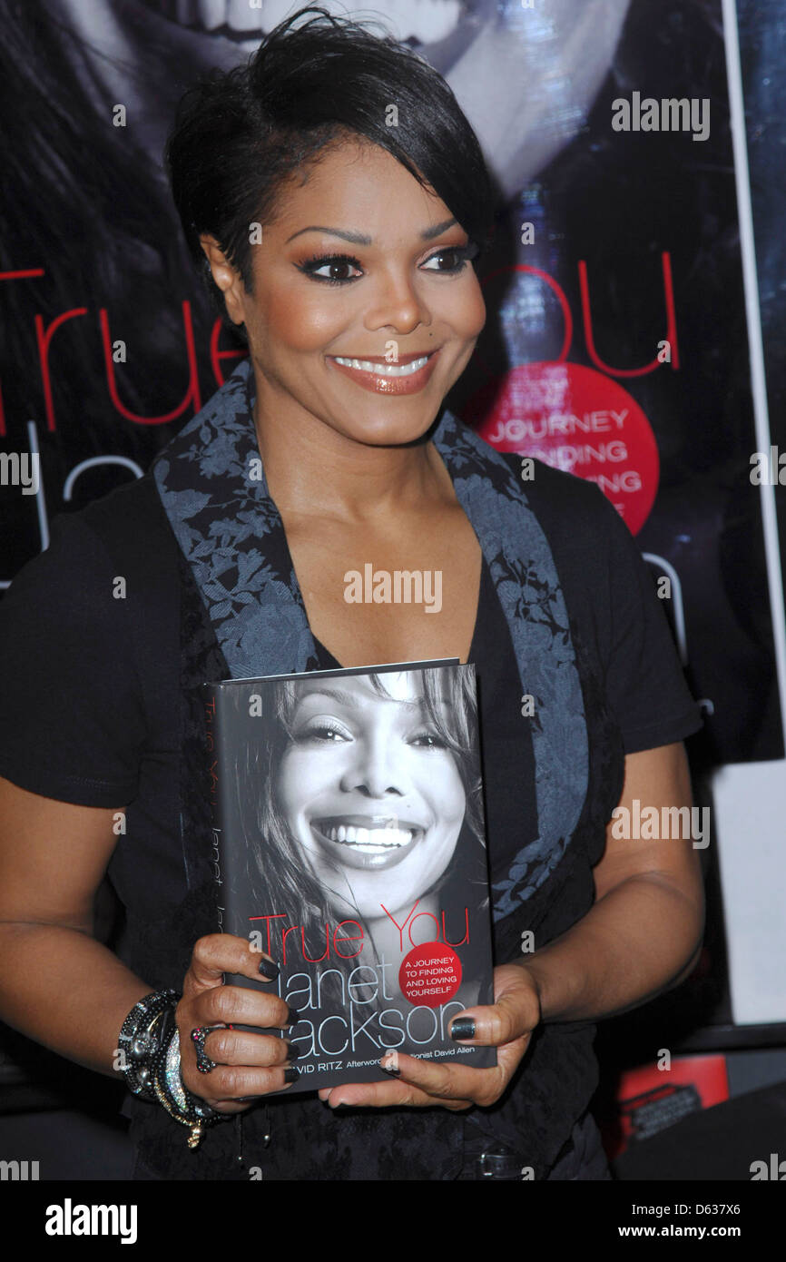 Janet Jackson Janet Jackson attends the book signing for 'True You: A ...