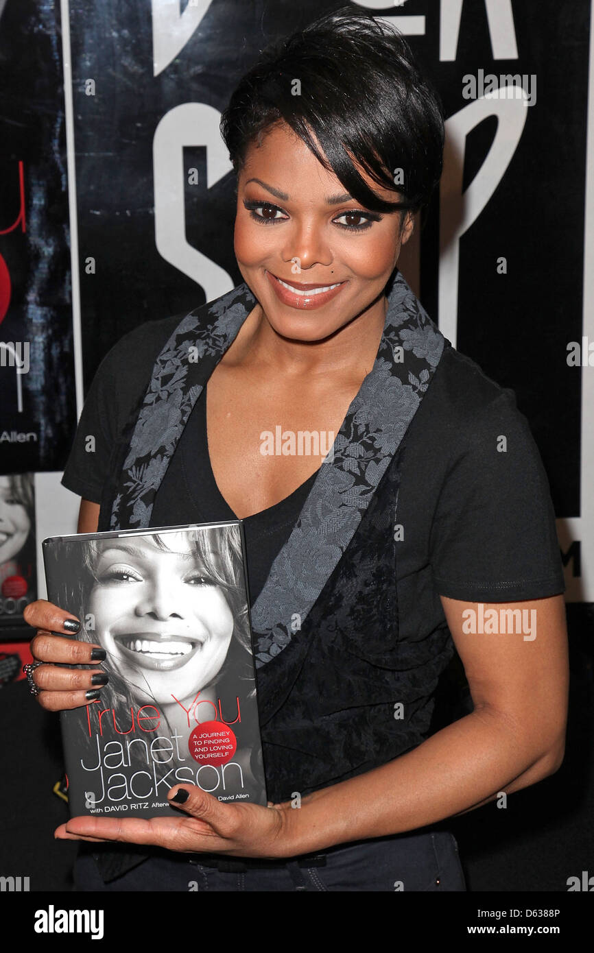 Janet Jackson Janet Jackson attends the book signing for 'True You: A ...