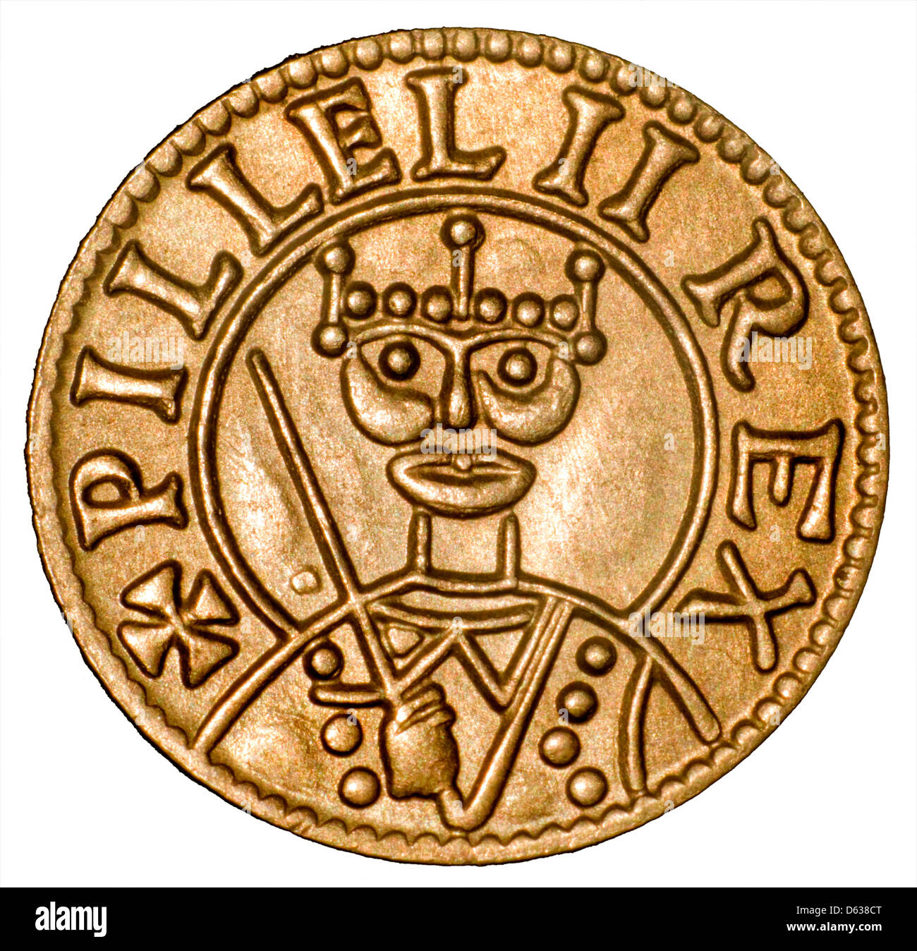 William the conqueror coin Cut Out Stock Images & Pictures - Alamy