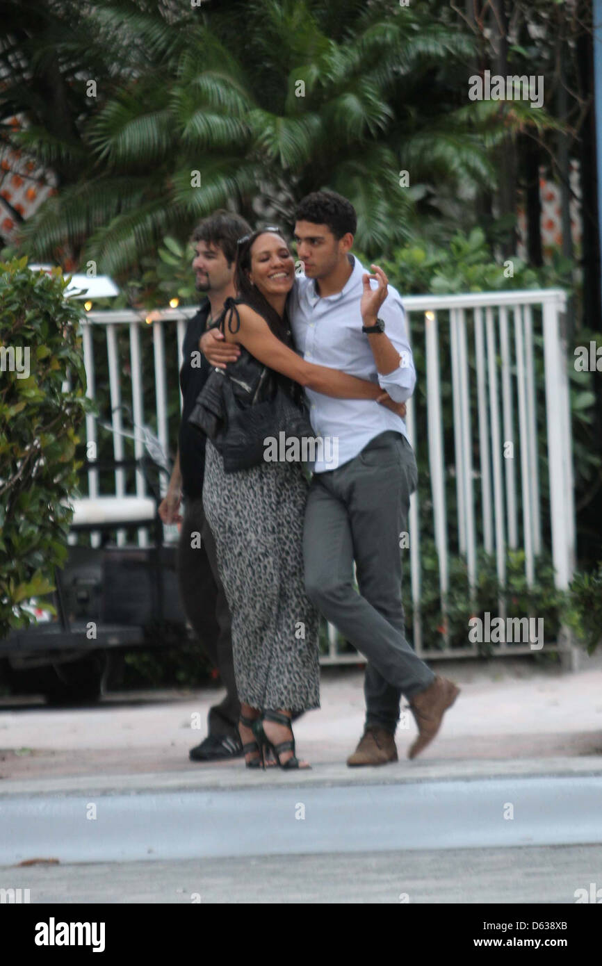 Lilly Becker and members of her family are seen spending Christmas day ...