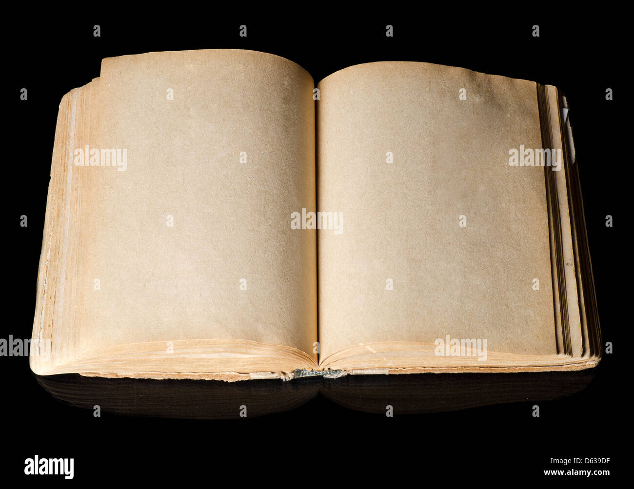The old books on black Stock Photo - Alamy