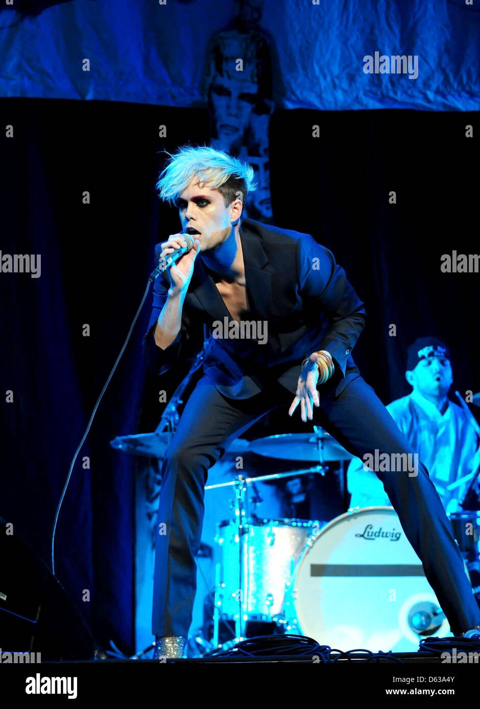 Justin Tranter Semi Precious Weapons performs as the opening act for ...