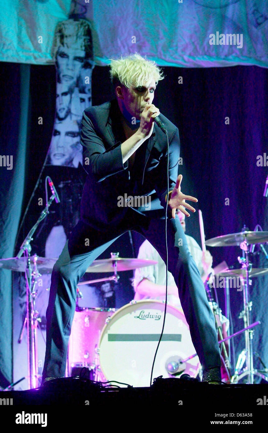 Justin Tranter Semi Precious Weapons performs as the opening act for ...