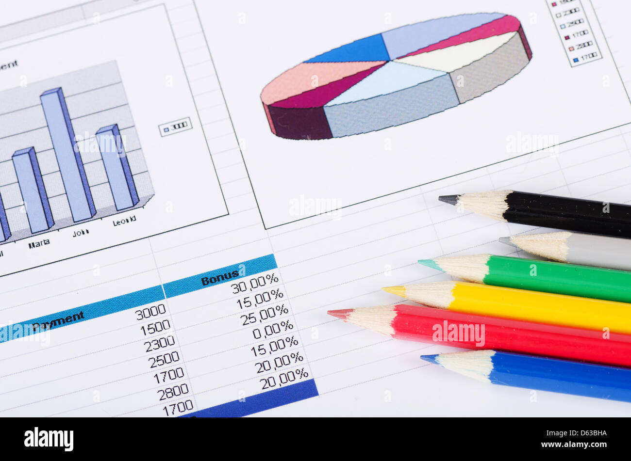 Graphs charts hi-res stock photography and images - Alamy