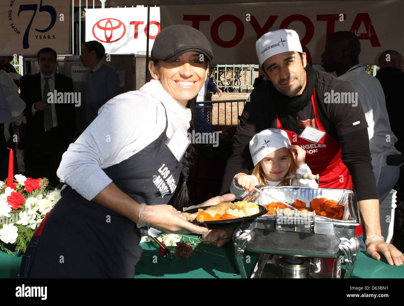 Carole and Gille Marini with their daughter Jiliana 78th Los Angeles ...
