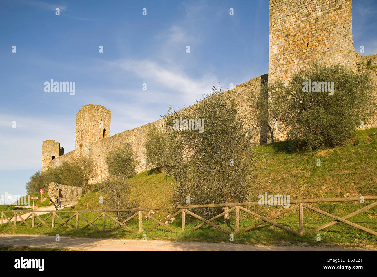 europe, italy, tuscany, monteriggioni europa, italia, toscana ...