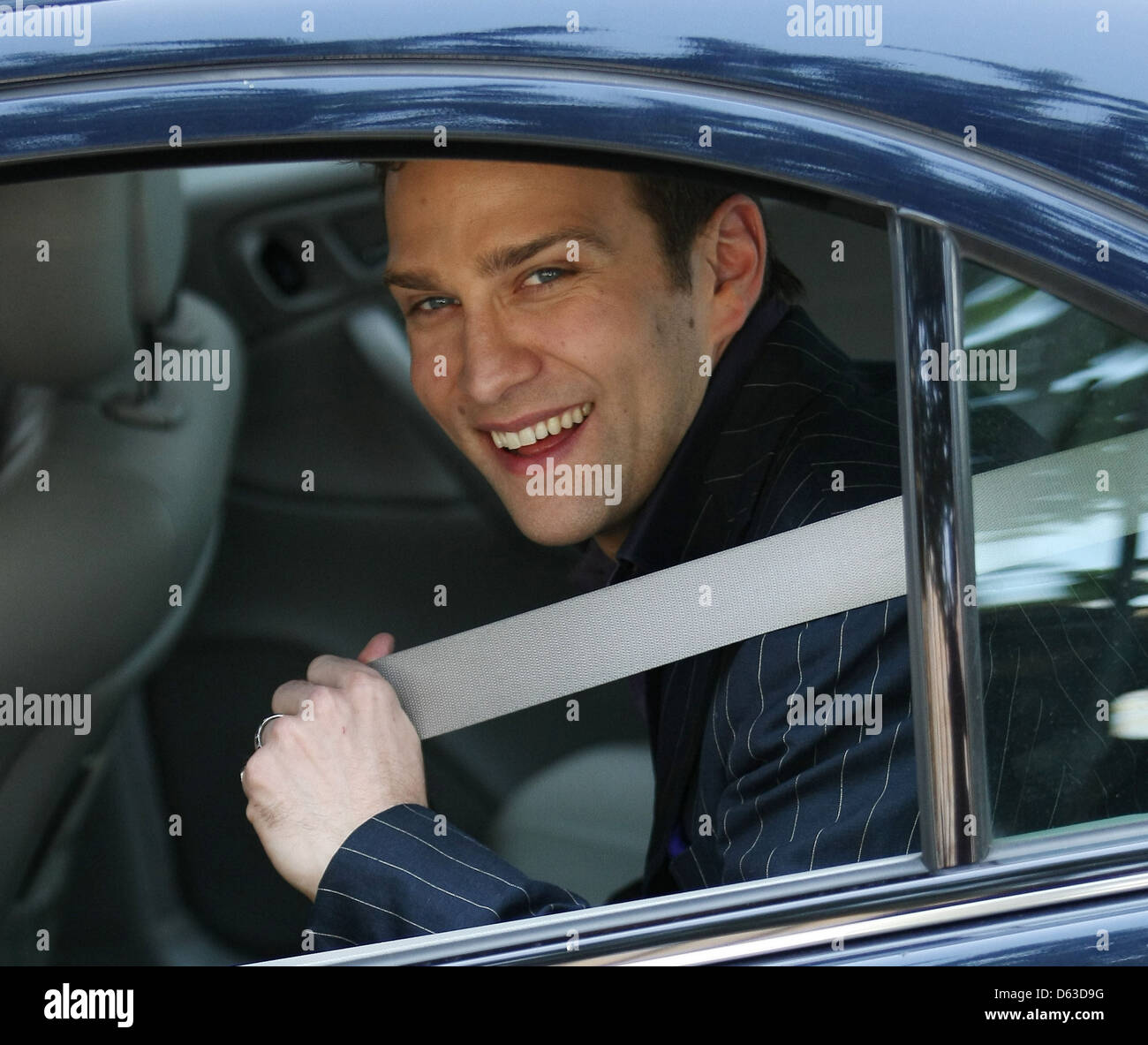 Stephen booth outside the itv studios london hi-res stock photography ...