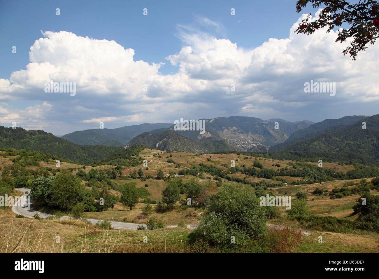 Bulgaria Rodopi Mountain village Europe Stock Photo - Alamy